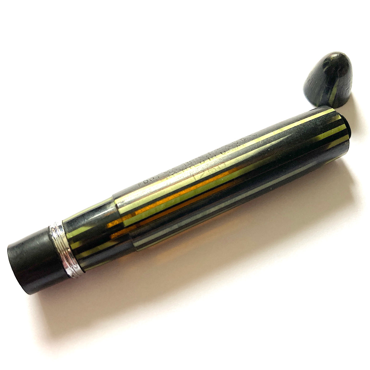 Sheaffer Vac/Plunge fill Barrel and End Cap Marine Green ...