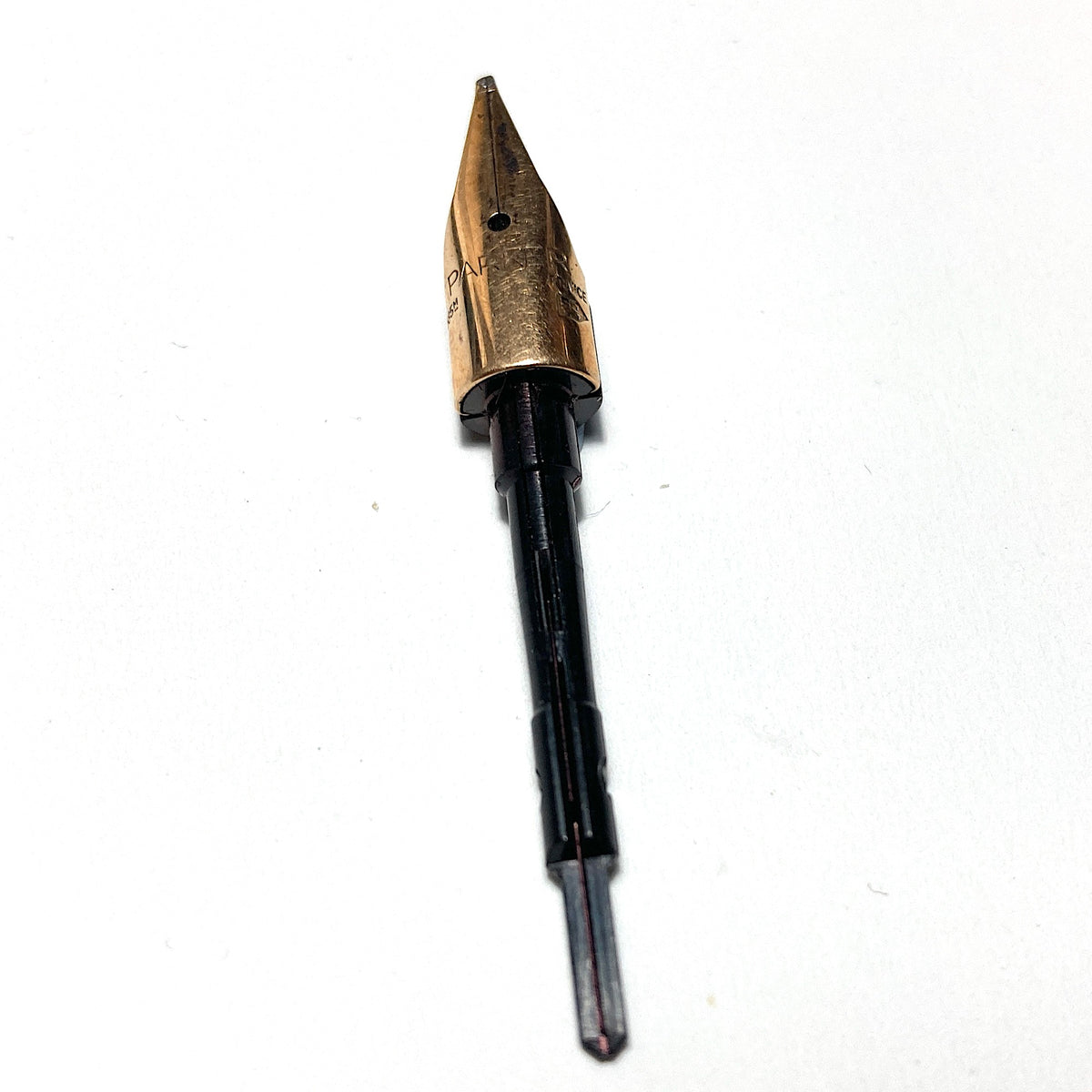 Parker 75 Nib 585 FRENCH BROAD OBLIQUE (B OR) – Thependragons - Vintage ...