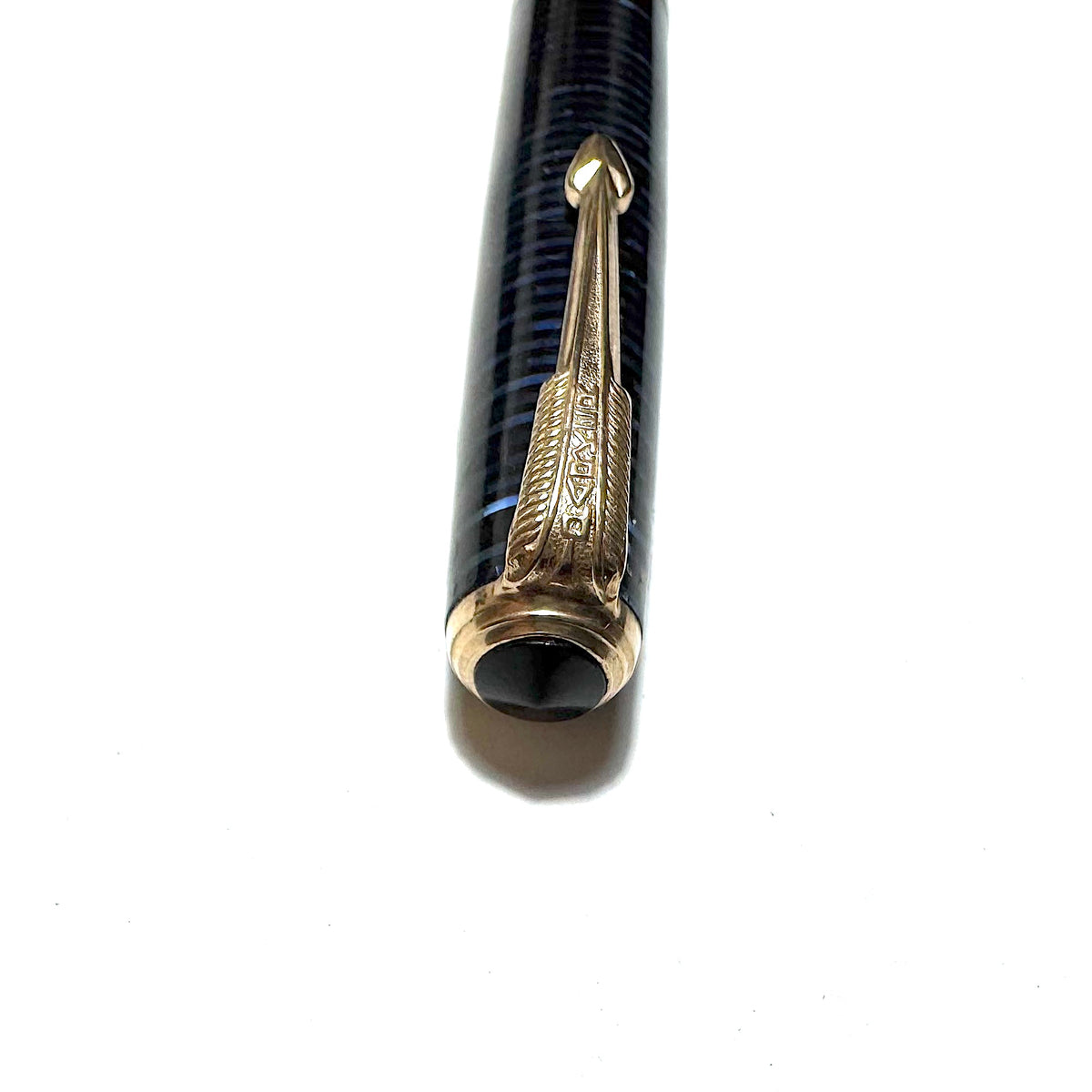 Parker Vacumatic Pencil Top, Clip, Jewel and Bushing Screw Azure Blue ...