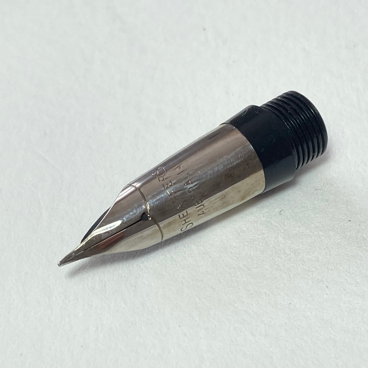 Sheaffer Snorkel TM STEEL TRIUMPH NIB unit 'Fine to Medium'. AUSTRALIA ...